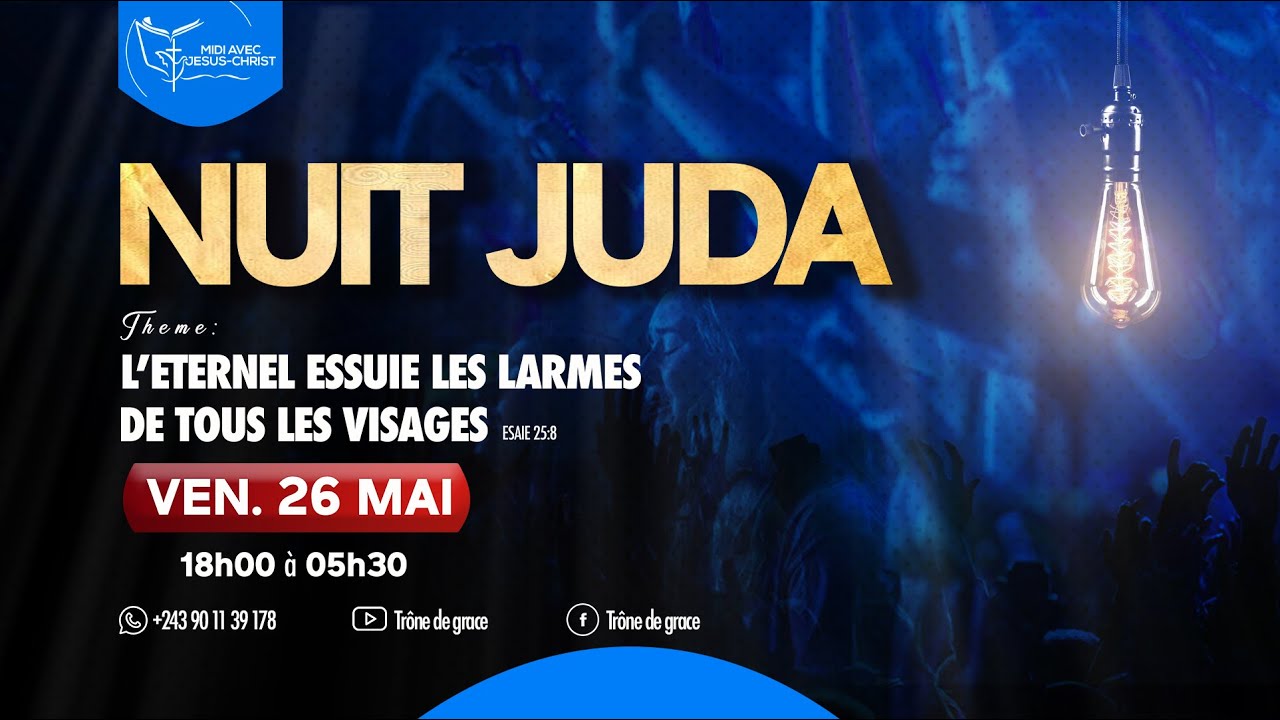 NUIT JUDA (Party 2) du Vendredi 26 Mai 2023 - YouTube