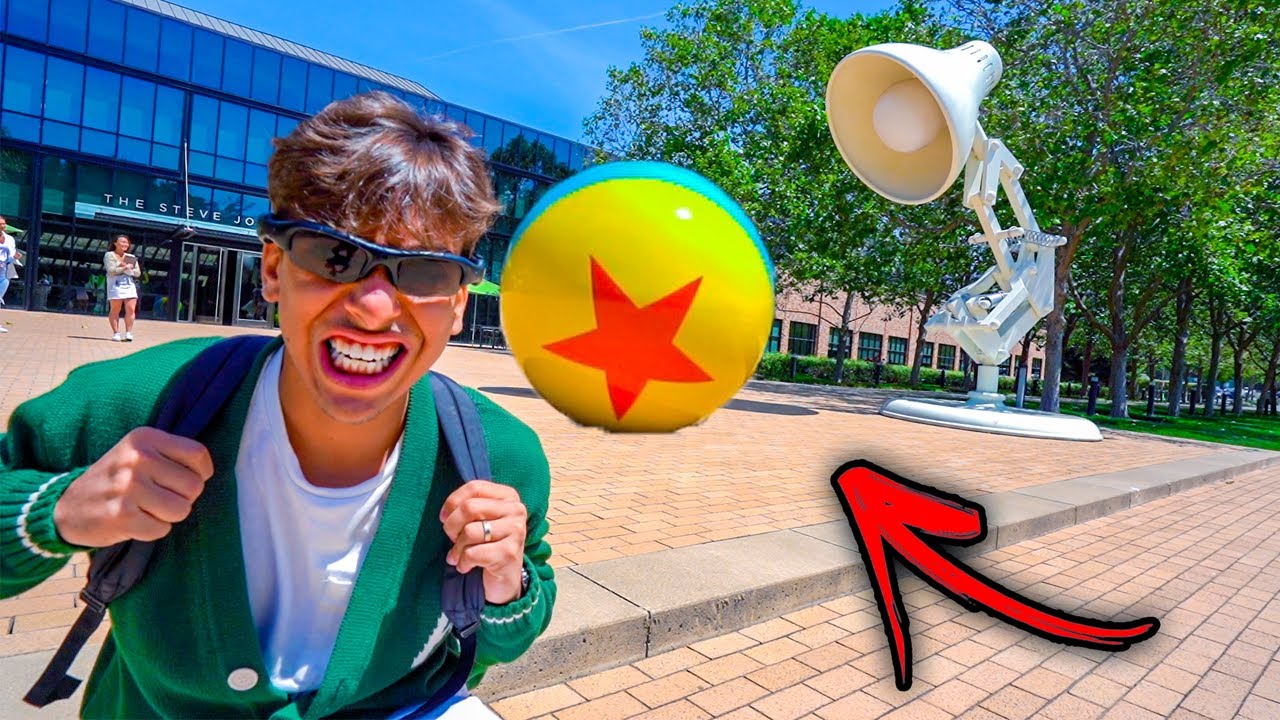 ESPIONEI OS ESTUDIO DA PIXAR | Painzeiro - YouTube