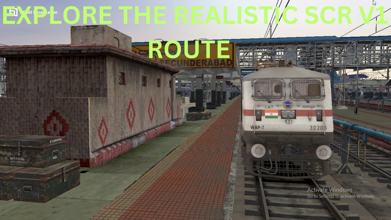 EXPLORE THE REALISTIC SCR V1 ROUTE - YouTube
