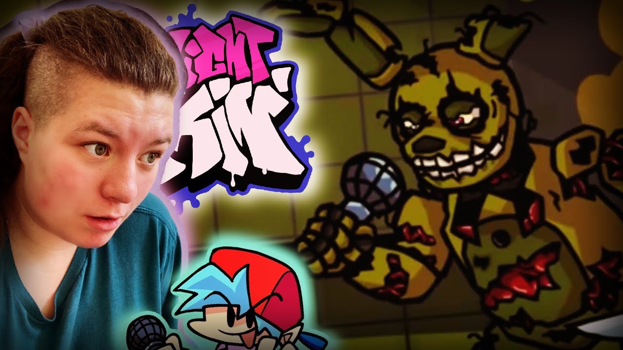 VS FUNKY FRIGHTS (DEMO) | VS SPRINGTRAP! | FNF Mod *REACTION* - YouTube