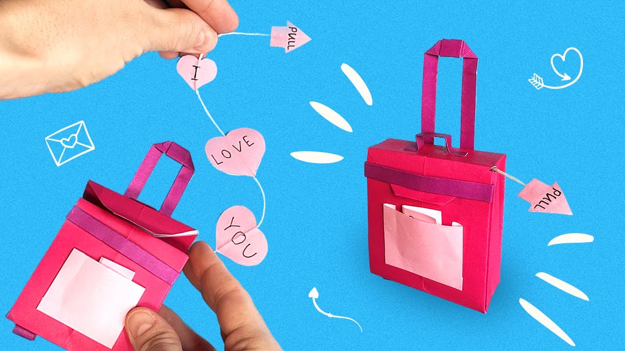 How to Make a Secret Message Card Tutorial | DIY Pull Me | Valentine’s ...