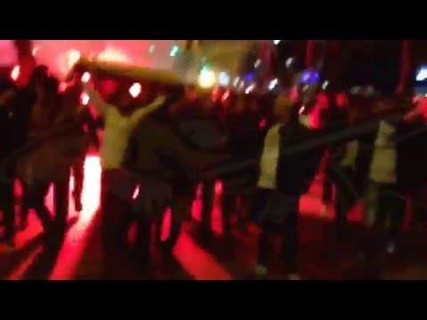 Galatasaraylı taraftarların bağdat caddesi baskını