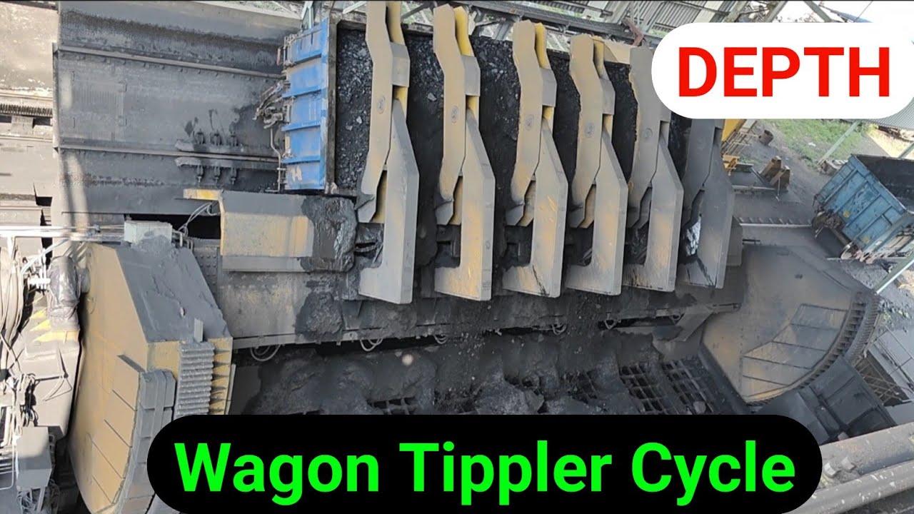 Wagon Tippler Operation || Boxn Unloading prossess - YouTube