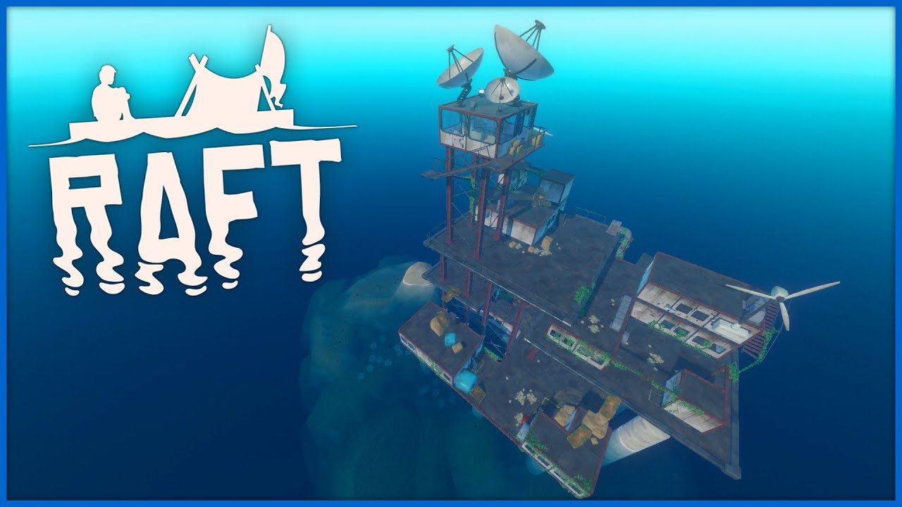 We Found the RADIO TOWER! | Raft Survival | Part 5 - YouTube