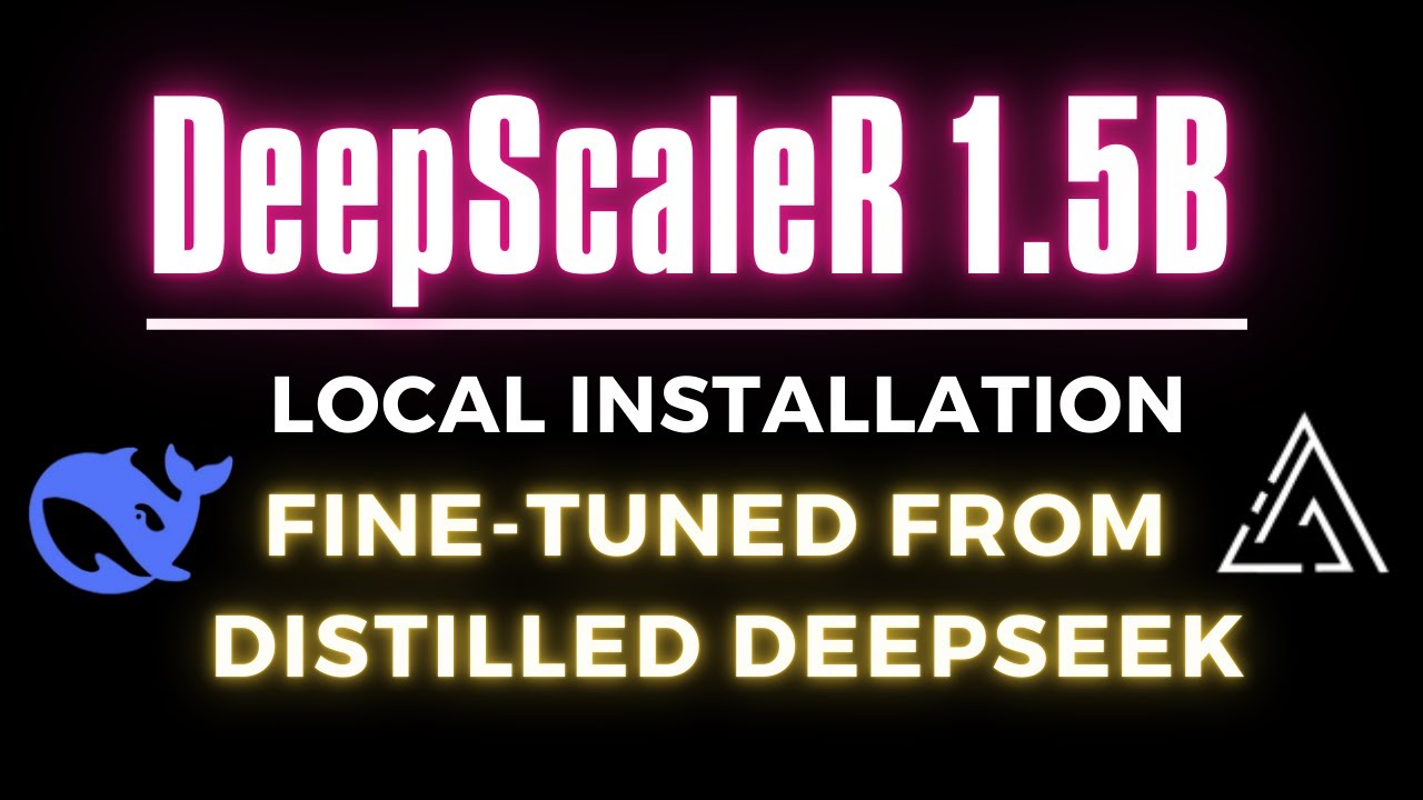 DeepScaleR 1.5B - Fine-Tuned from Distilled DeepSeek with Long Context - Install Locally - YouTube