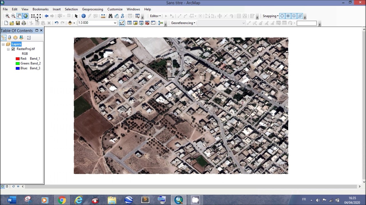 Projections and Transformations ArcMap - YouTube