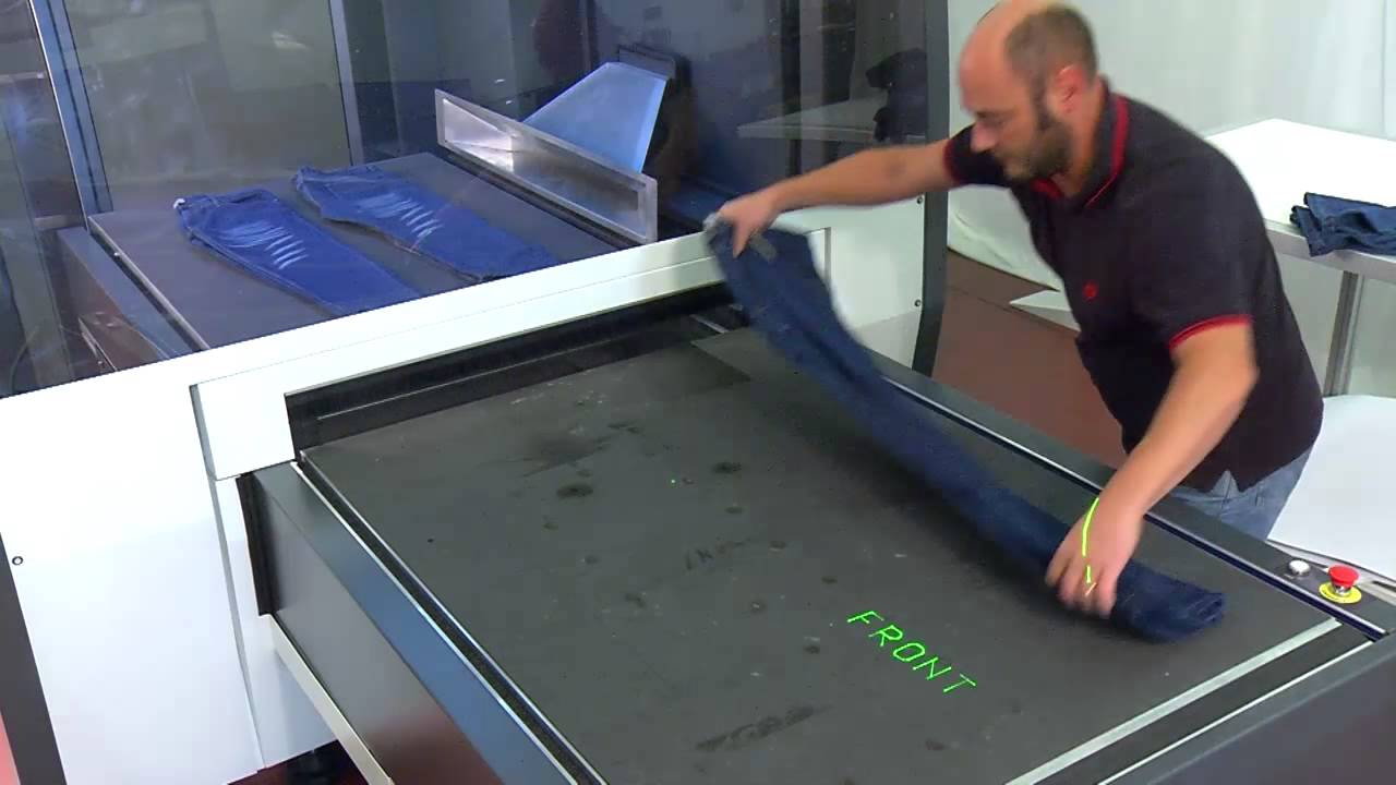 sei laser flexi denim - YouTube
