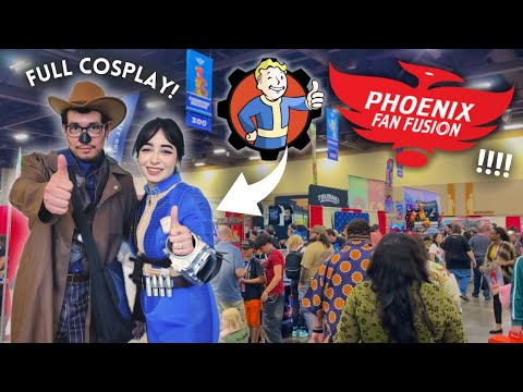 Phoenix Fan Fusion 2025 in Full Cosplay! Saturday Vlog - YouTube
