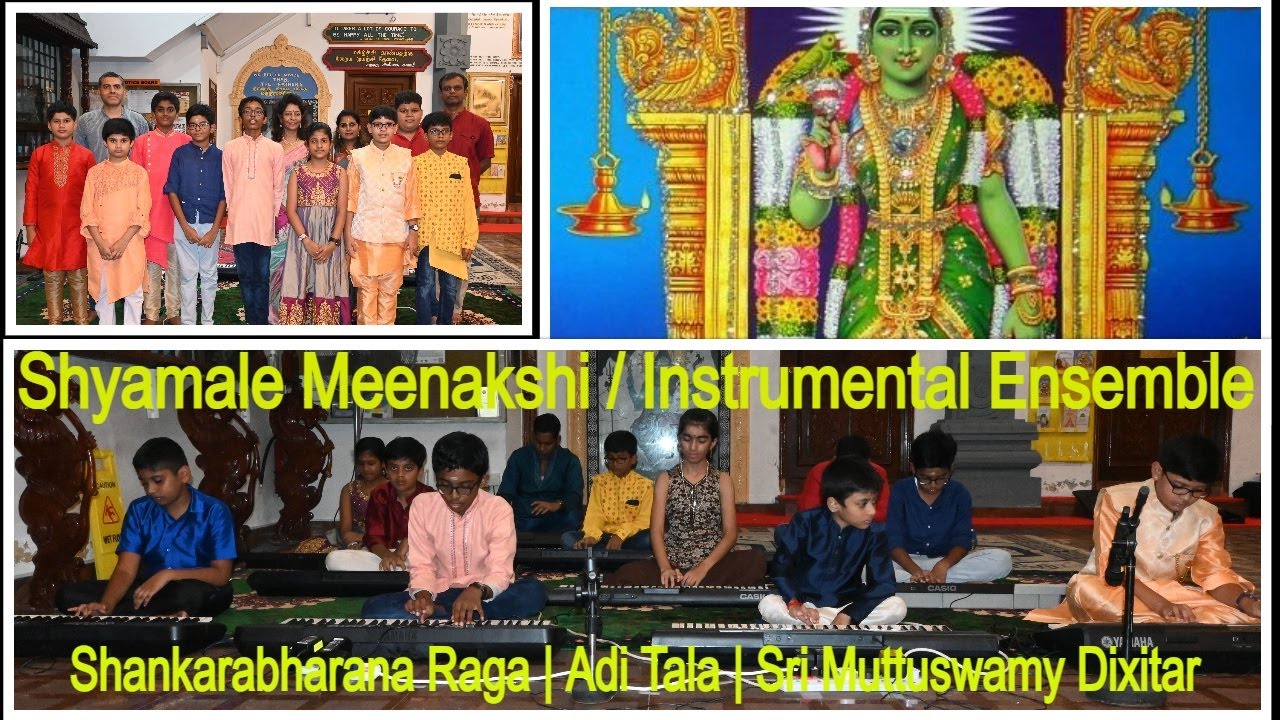 Shyamale Meenakshi With Script | Shankarabharana Ragam | Adi Tala | Sri ...