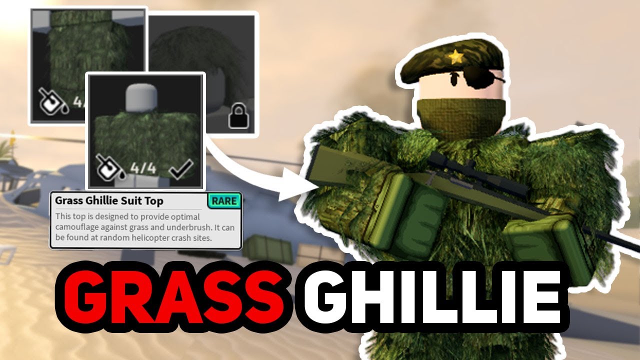 How to Get the GRASS GHILLIE in Apocalypse Rising 2 Beta (Roblox) - YouTube