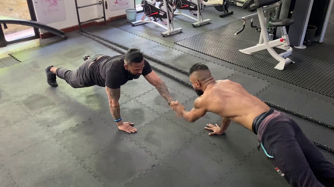 Partner clap push ups (Partner push ups) -2020 Updated! - YouTube