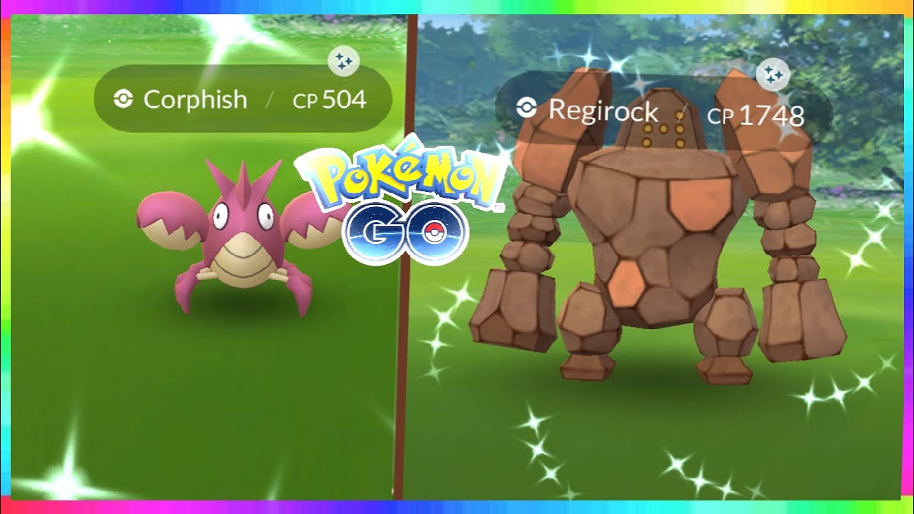 *NEW* MEGA CORPHISH NEST FOUND IN POKEMON GO! Shiny Regirock Raids ...