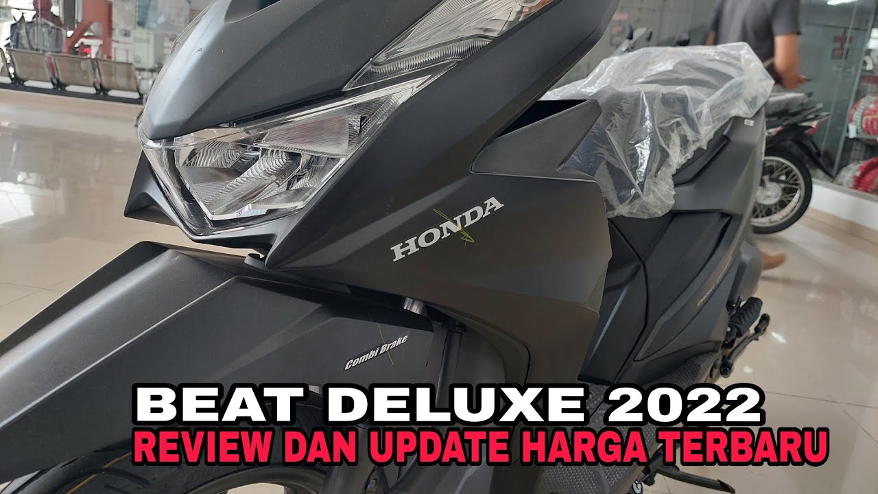 BEAT DELUXE 2022 WARNA HITAM - YouTube