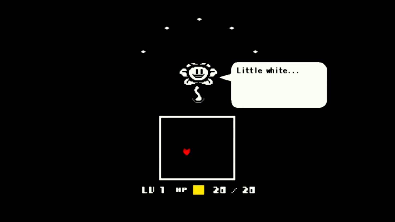 Undertale: Dodging Flowey's "Friendliness Pellets" ( Dubbed) - YouTube