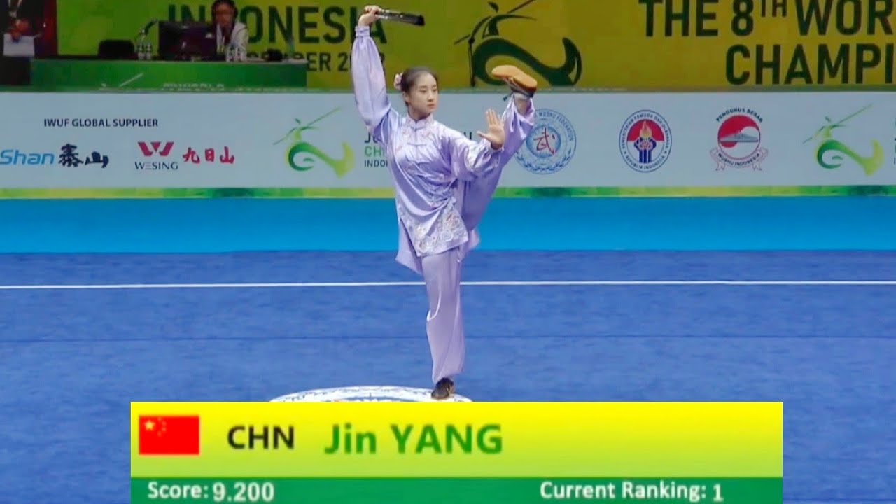 Jin Yang 🇨🇳 9.30 score🥇 Taijishan Girls (A group) 8th World Junior ...