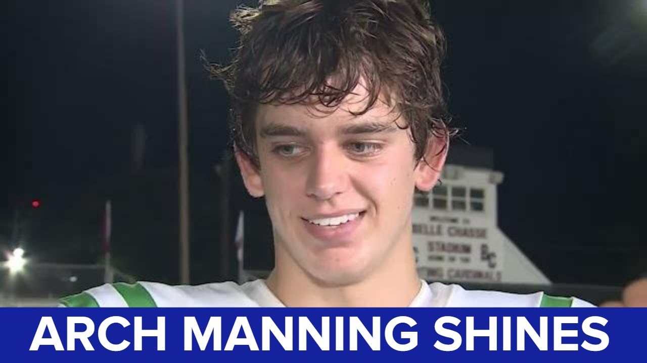 Arch Manning late TD leads Newman to victory - YouTube