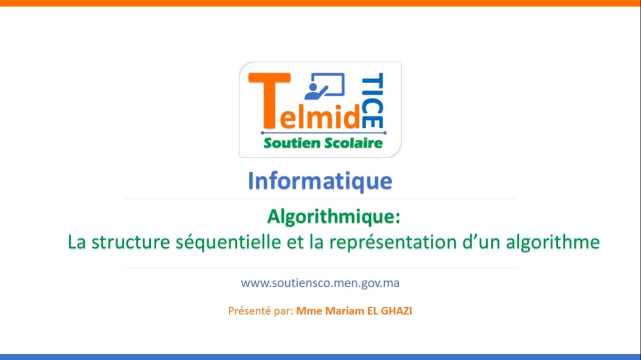 Algorithmique - la structure séquentielle et organigramme - YouTube