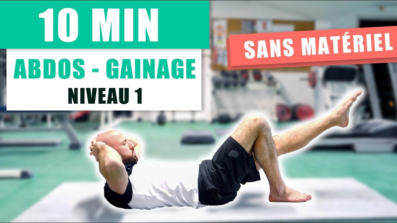ABDOS - GAINAGE DEBUTANT (NIVEAU 1) - YouTube