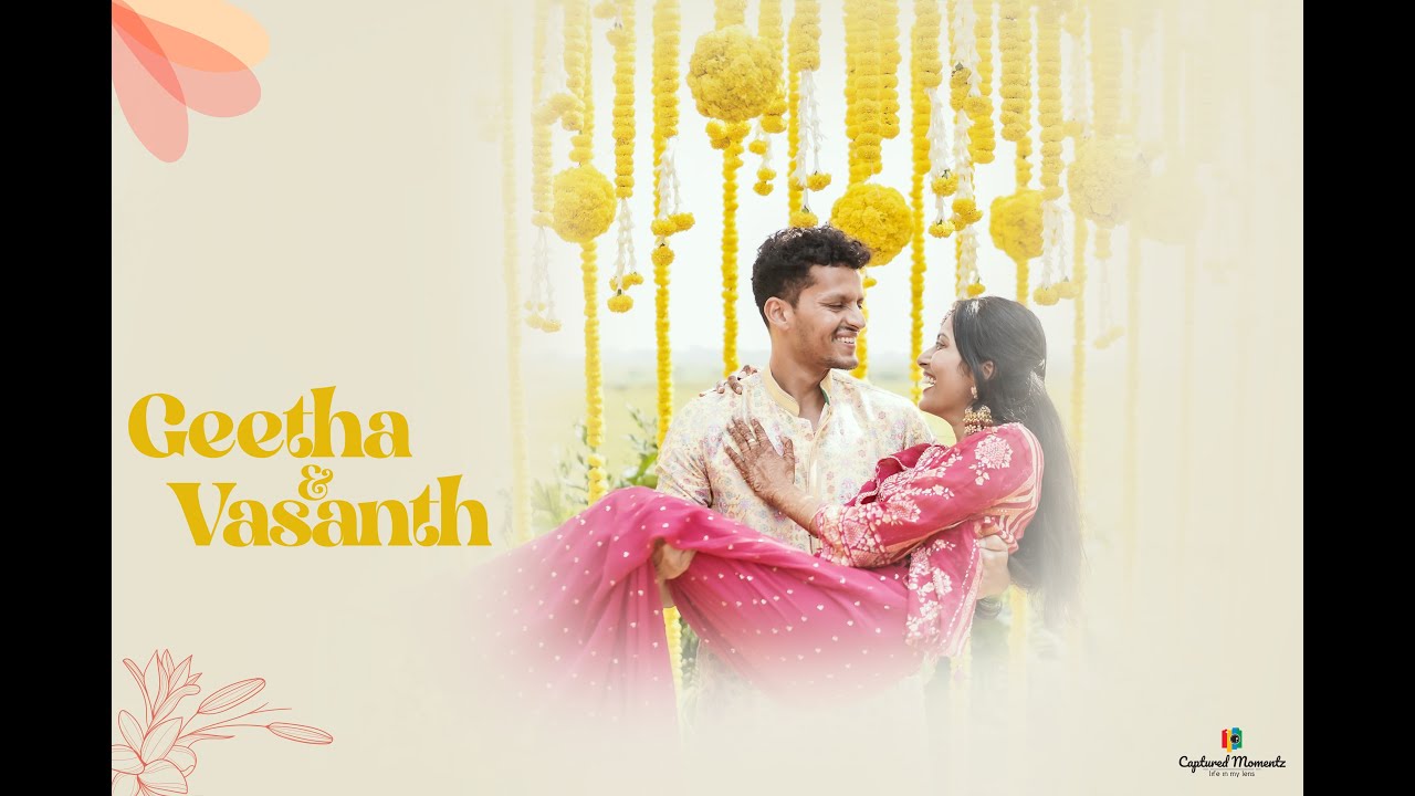 Geetha & Vasanth Wedding Film by Captured Momentz - YouTube