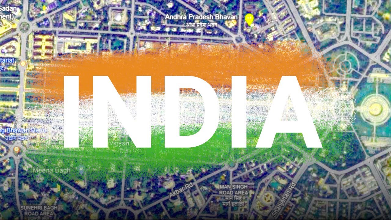 INDIA | Country | Google Map Tour | google maps 🌏 - YouTube