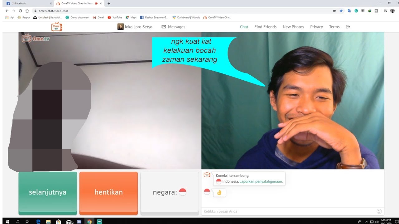 OME TV - MAIN OME TV KETEMU BOCAH NUNJUKIN ITU NYA ****** #1 - YouTube