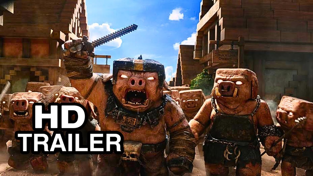 MINECRAFT | Movie Trailer | Full Diamond Armor Scene (2025) Movie Clip ...