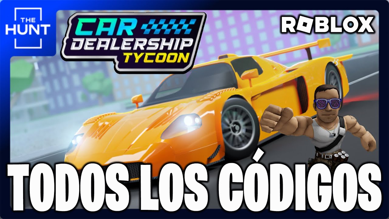 TODOS los CÓDIGOS de 🏁 CAR DEALERSHIP TYCOON 🏁 activos 🟦 EVENTO THE HUNT 🟦 ROBLOX 2024 ...