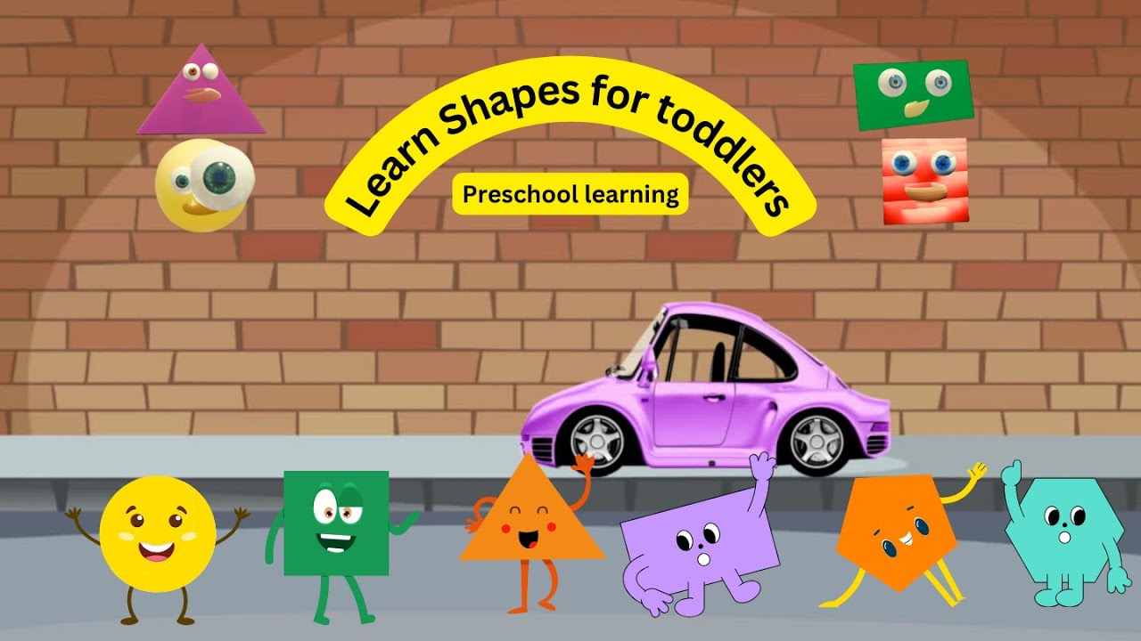 Fun with Shapes: Learning Shapes for Toddlers! - YouTube