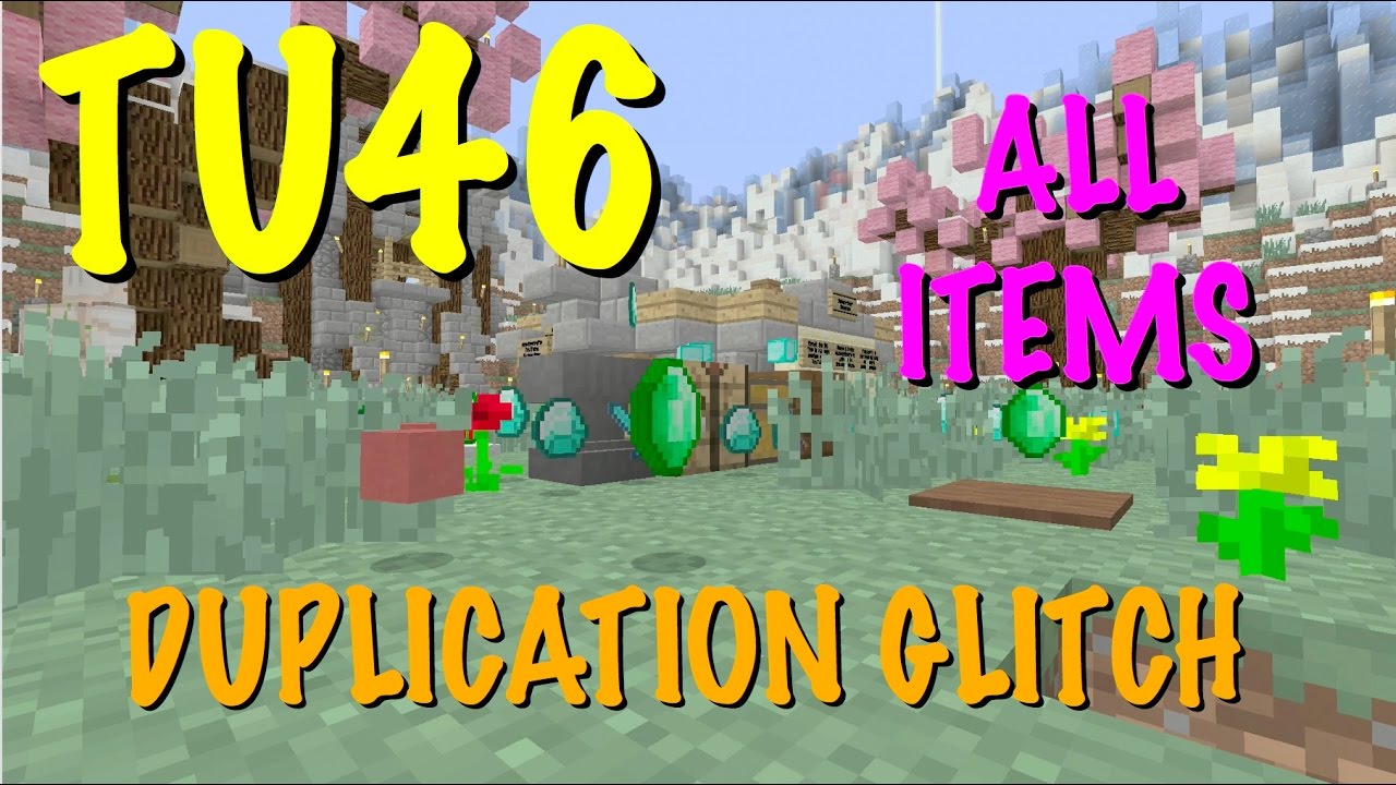 Minecraft Xbox / PS - TU46 - DUPLICATION GLITCH - TUTORIAL - WORKING ...