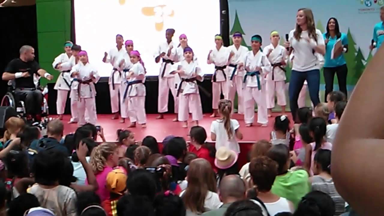 GoalMax Karate Kids perform Live at CBC! - YouTube