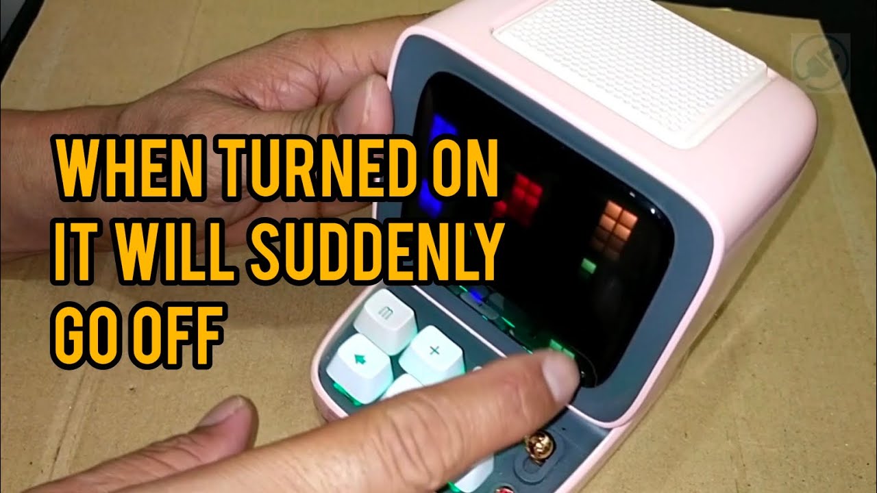 Paano mag repair ng divoom ditoo pro pixel art portable speaker - YouTube