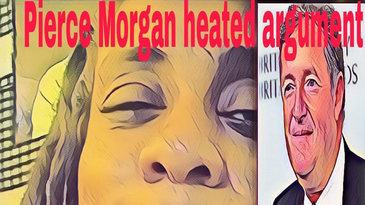 Pierce Morgan and woman had a HEATED DISCUSSION - YouTube