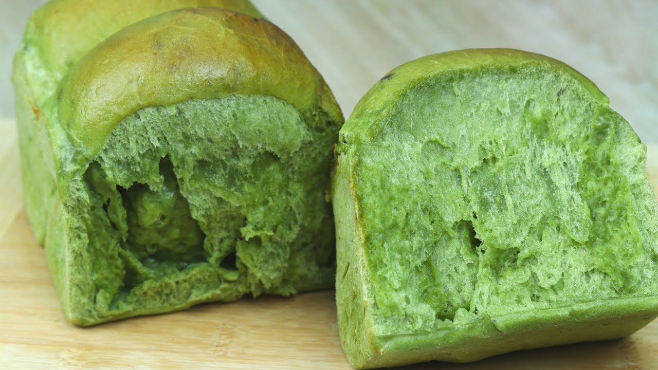 This Matcha Custard Bread is SO AMAZING!! - YouTube