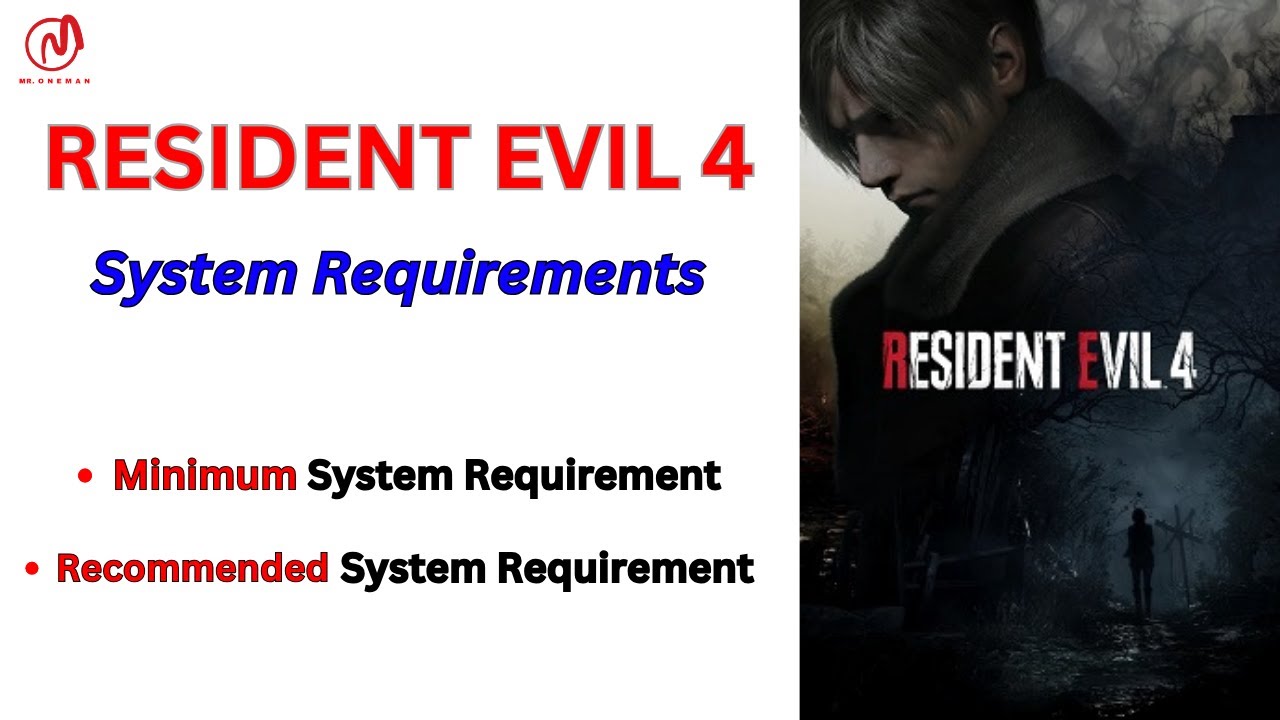 RESIDENT EVIL 4 System Requirement for PC 2024 - YouTube