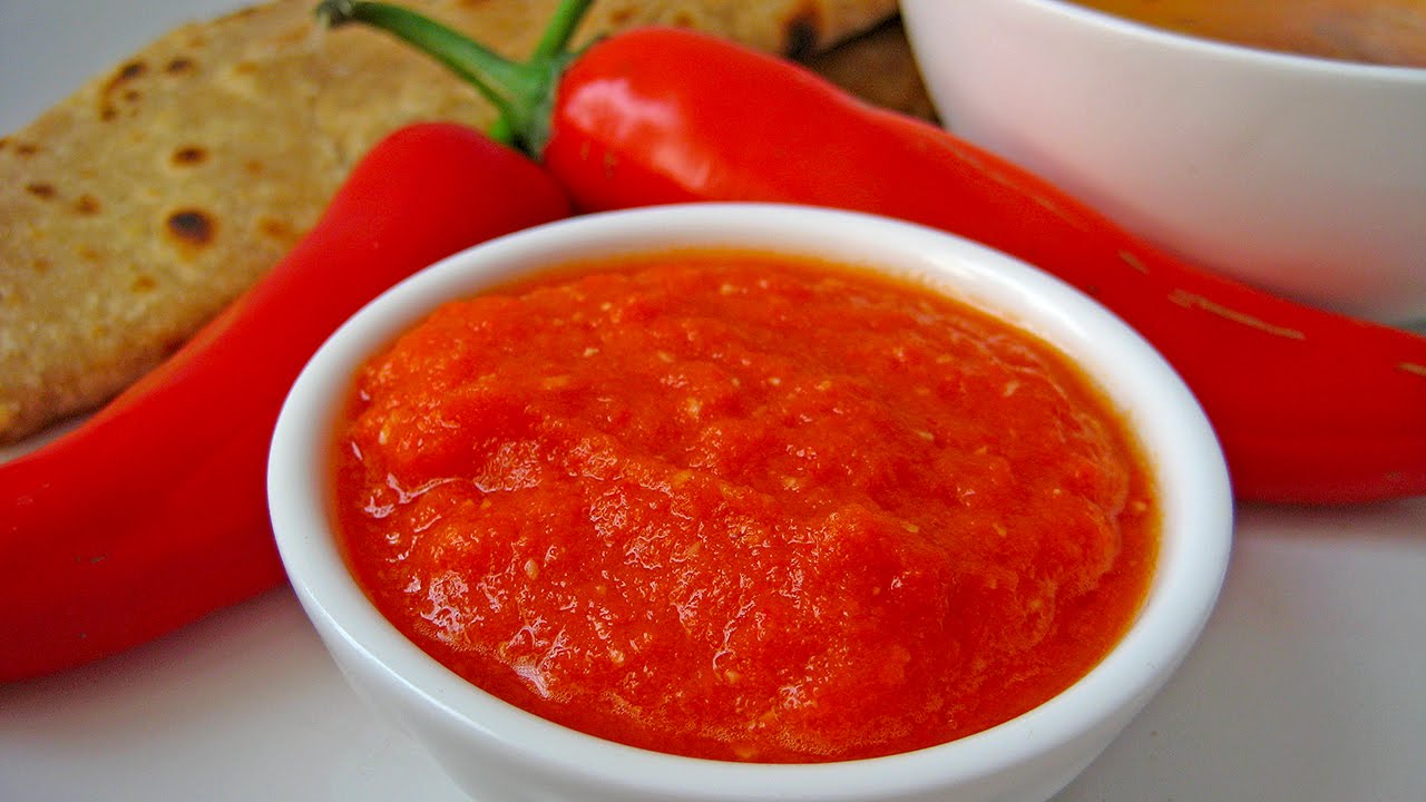 Red Chilli Chutney Recipe From Rajasthani Cuisine By Sonia Goyal ...