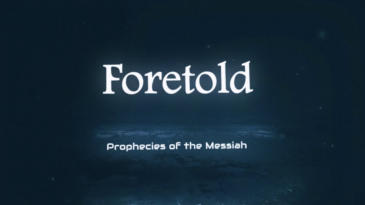 The Messiah Foretold in the names of Israel - YouTube
