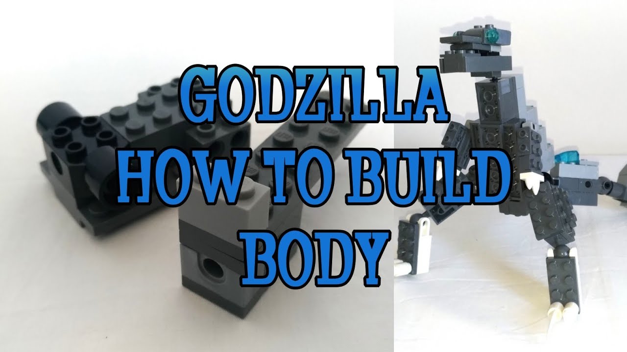 How to build LEGO Godzilla - Step #7 - Body - YouTube