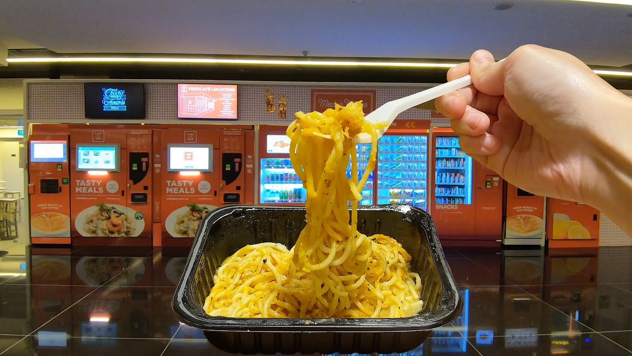 More Spaghetti Vending Machine - YouTube