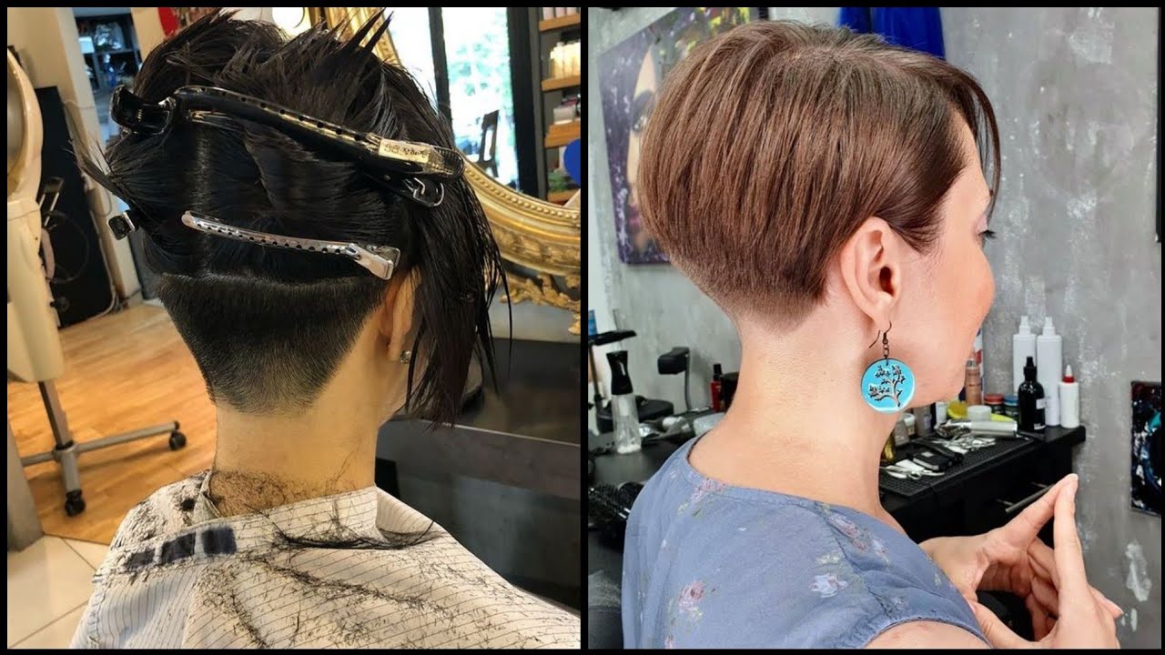 Unbelievable short Haircuts Transformation ideas for ladies//party wear ...