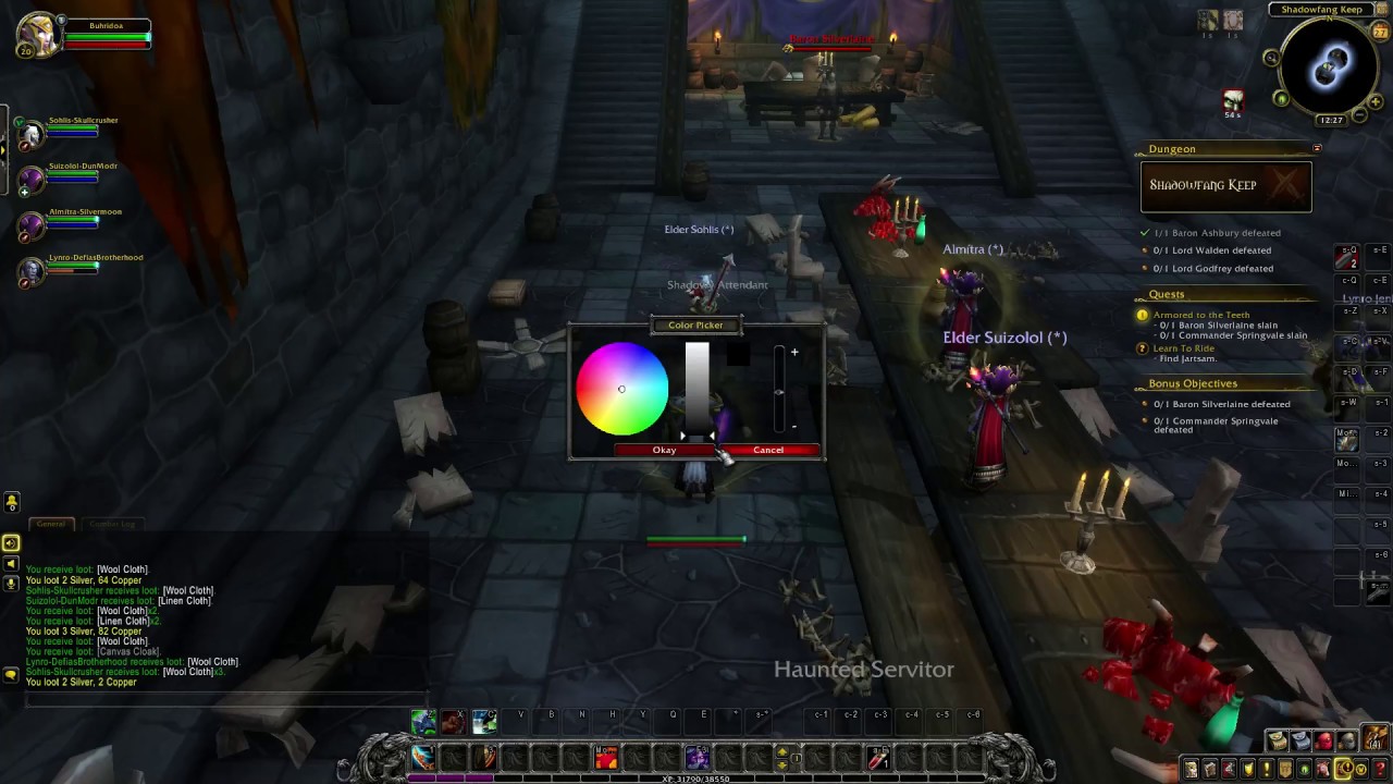 Baron Silverlaine SUPER DOG GHOST MAN - World of Warcraft - YouTube