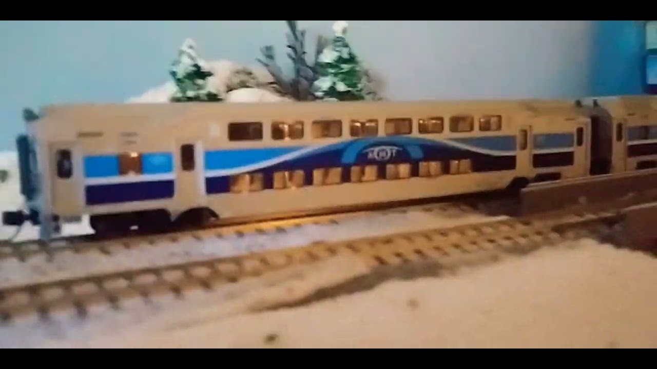 AMT Montreal commuter train (EXO) push-pull options... ALP 45DP N scale ...
