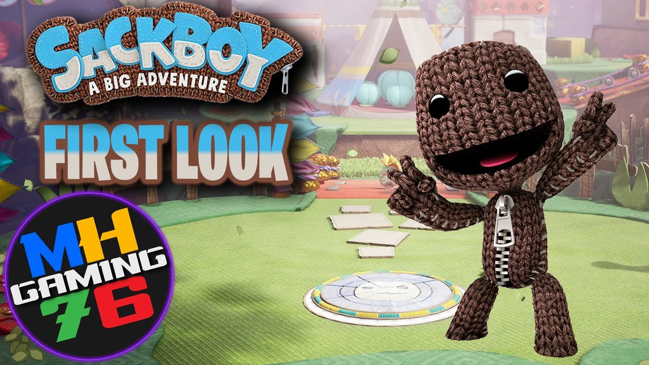 Sack Boy - A Big Adventure - First Look - YouTube