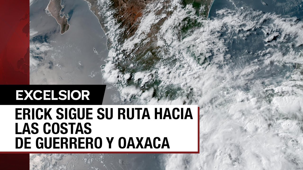 Tormenta Erick se convierte en huracán categoría 1 - YouTube