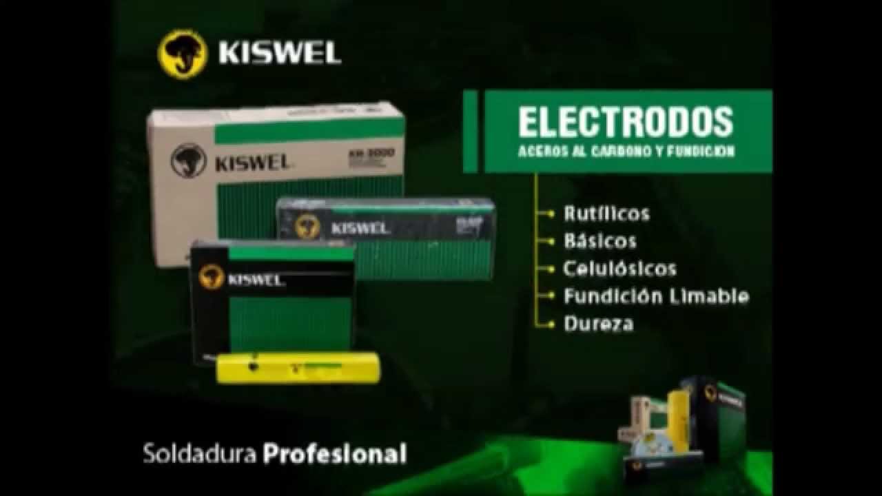 Kiswel Soldadura y Electrodos - YouTube
