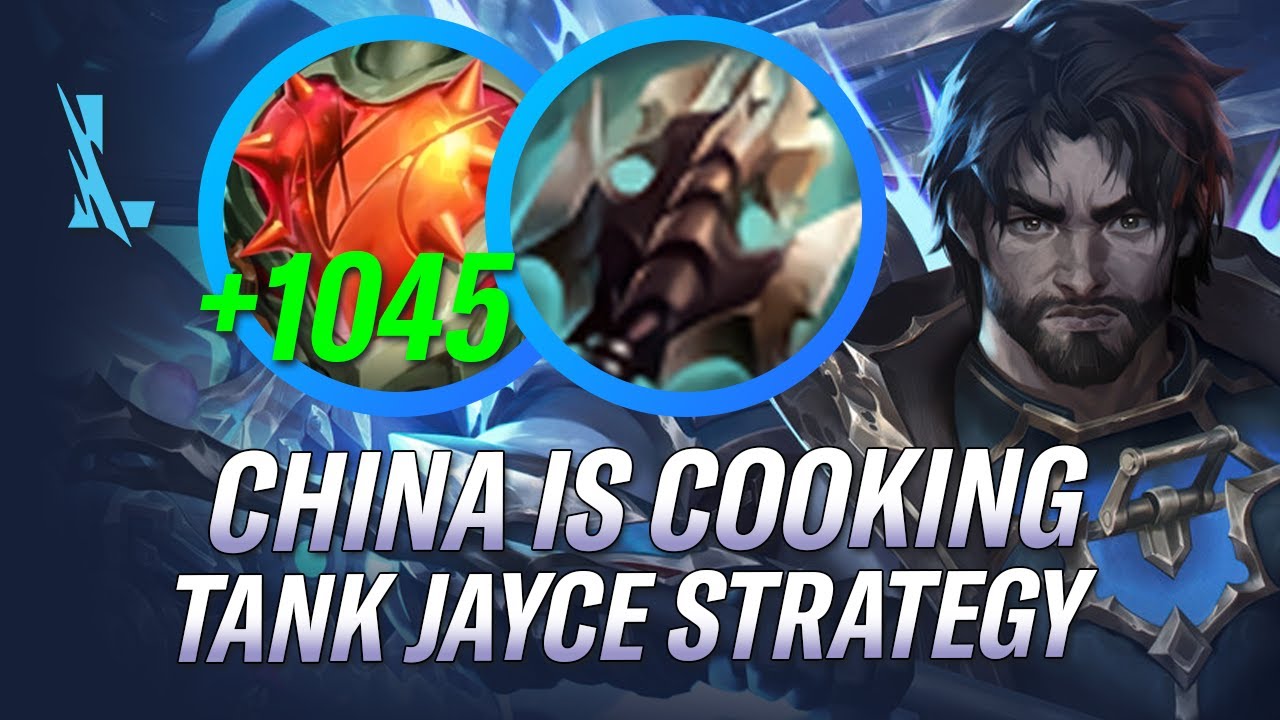 *NEW* TANK JAYCE STRATEGY?! CHINA IS COOKING! WILD RIFT JAYCE GAMEPLAY ...