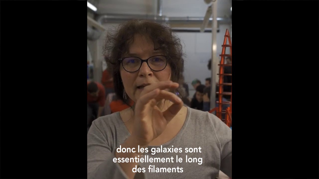 Saga GALAXIE - Aparté #2 - La toile cosmique, avec Cécile Renault - YouTube
