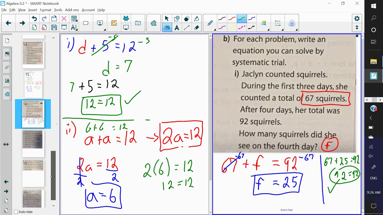 Page 236 corrections (1 and 3) - YouTube