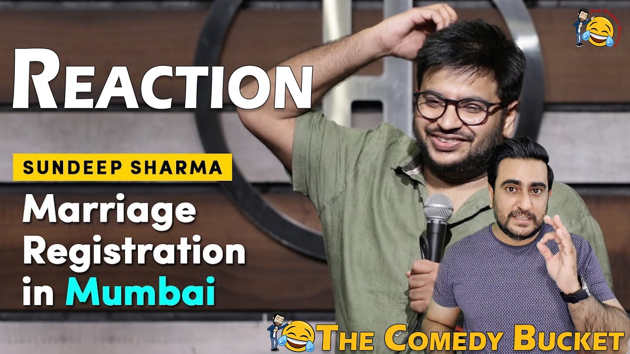 Marriage Registration In Mumbai | Stand up Comedy Reaction | Sundeep ...