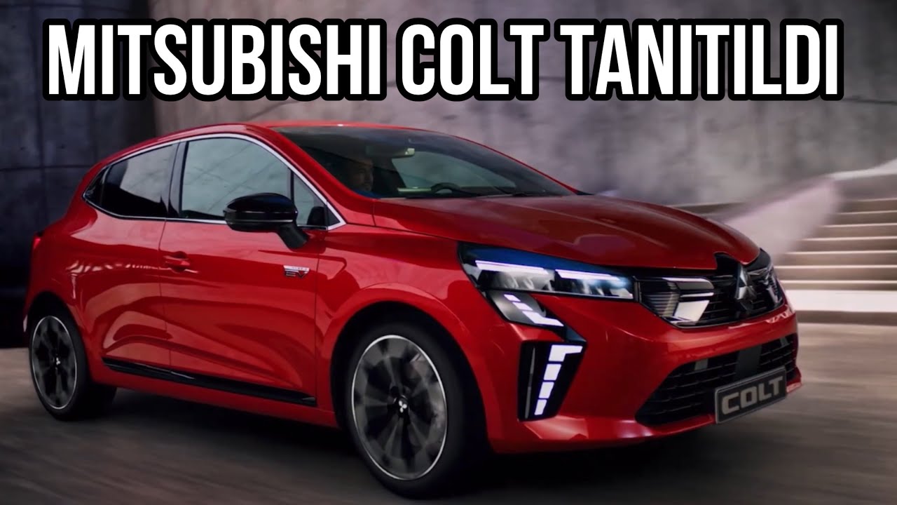 Yeni Mitsubishi Colt Tanıtıldı! Makyajlı Clio ile Aynı... - YouTube