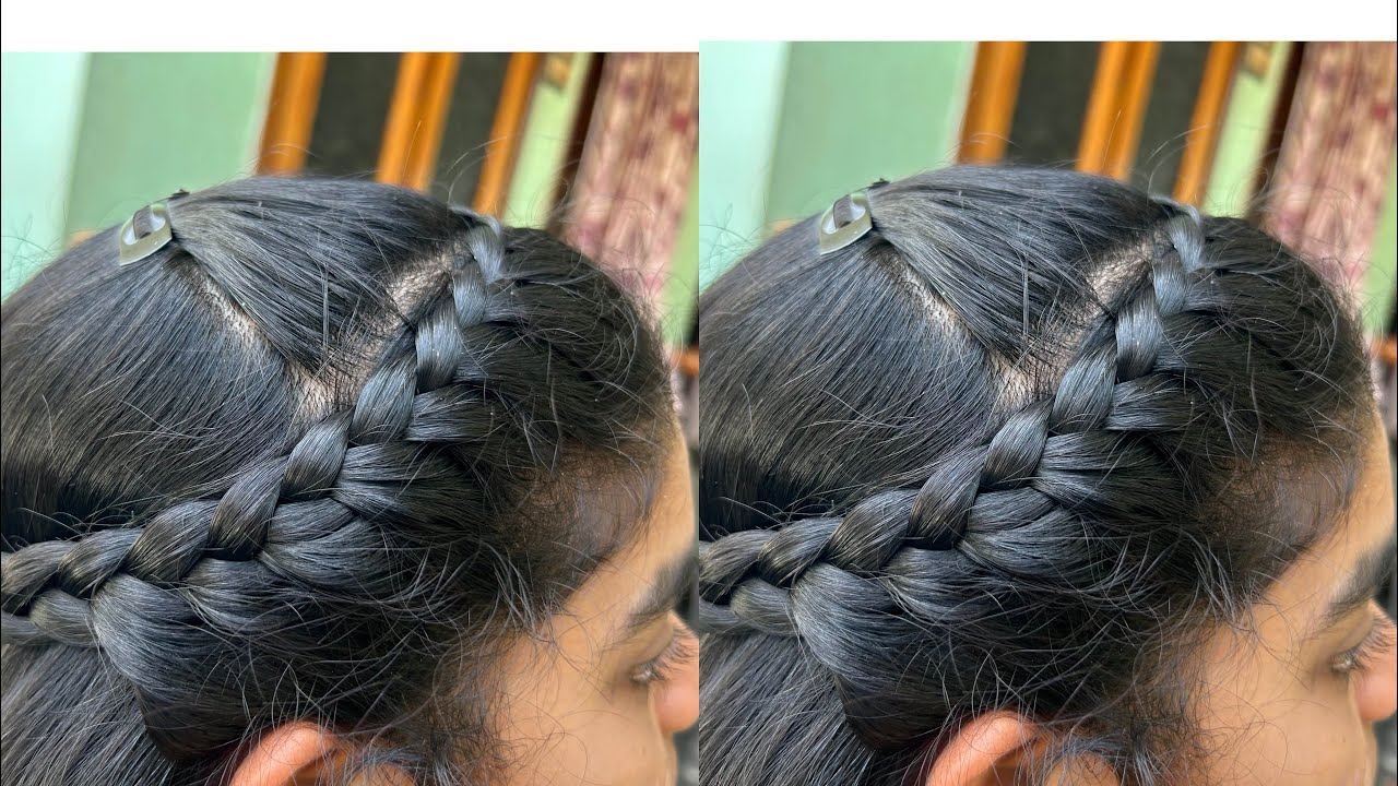 Simple and super hairstyle for all age/everyday routine easy hairstyle ...